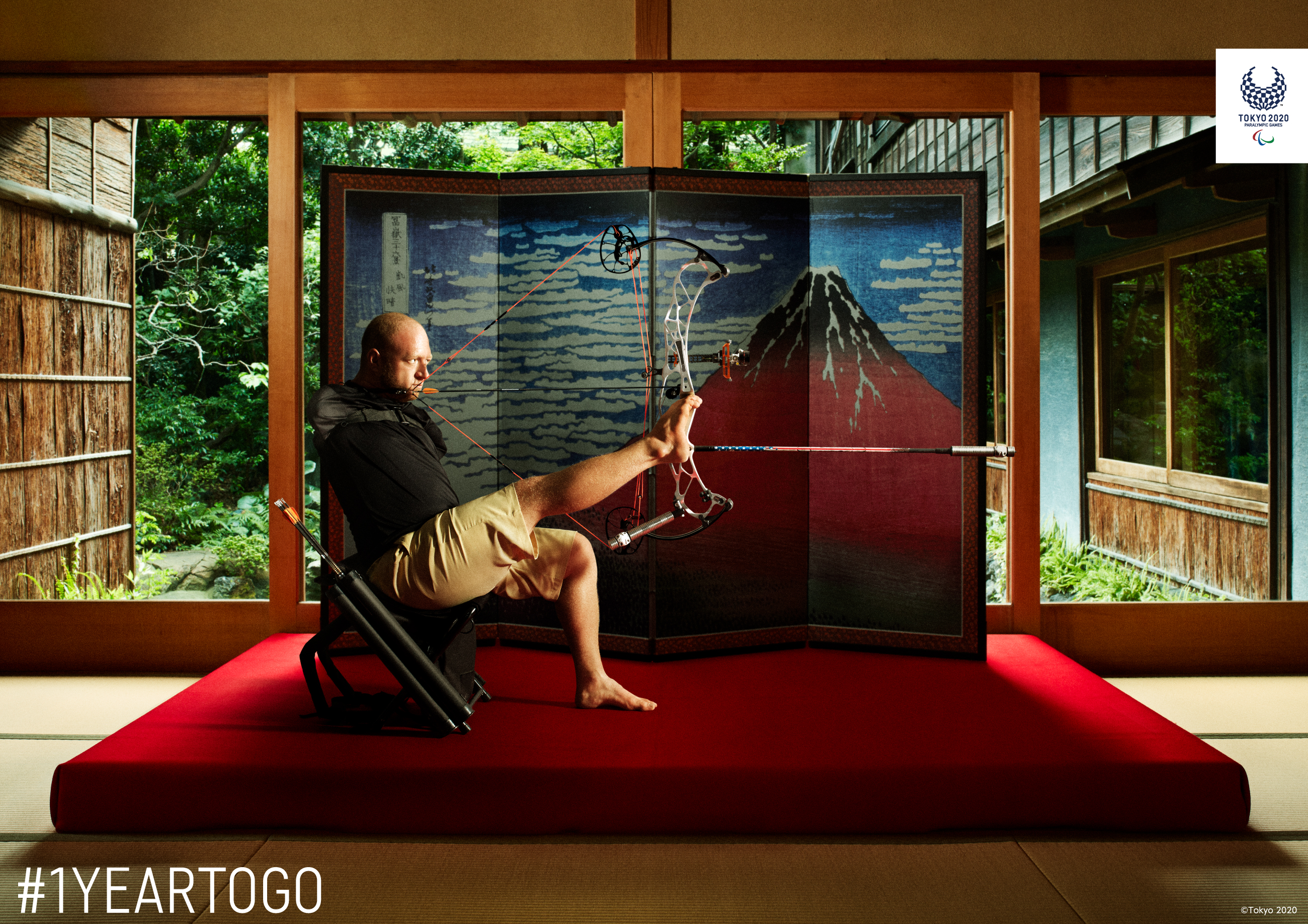 Tokyo 2020: New iconic image of ‘Armless Archer’ Matt Stutzman released