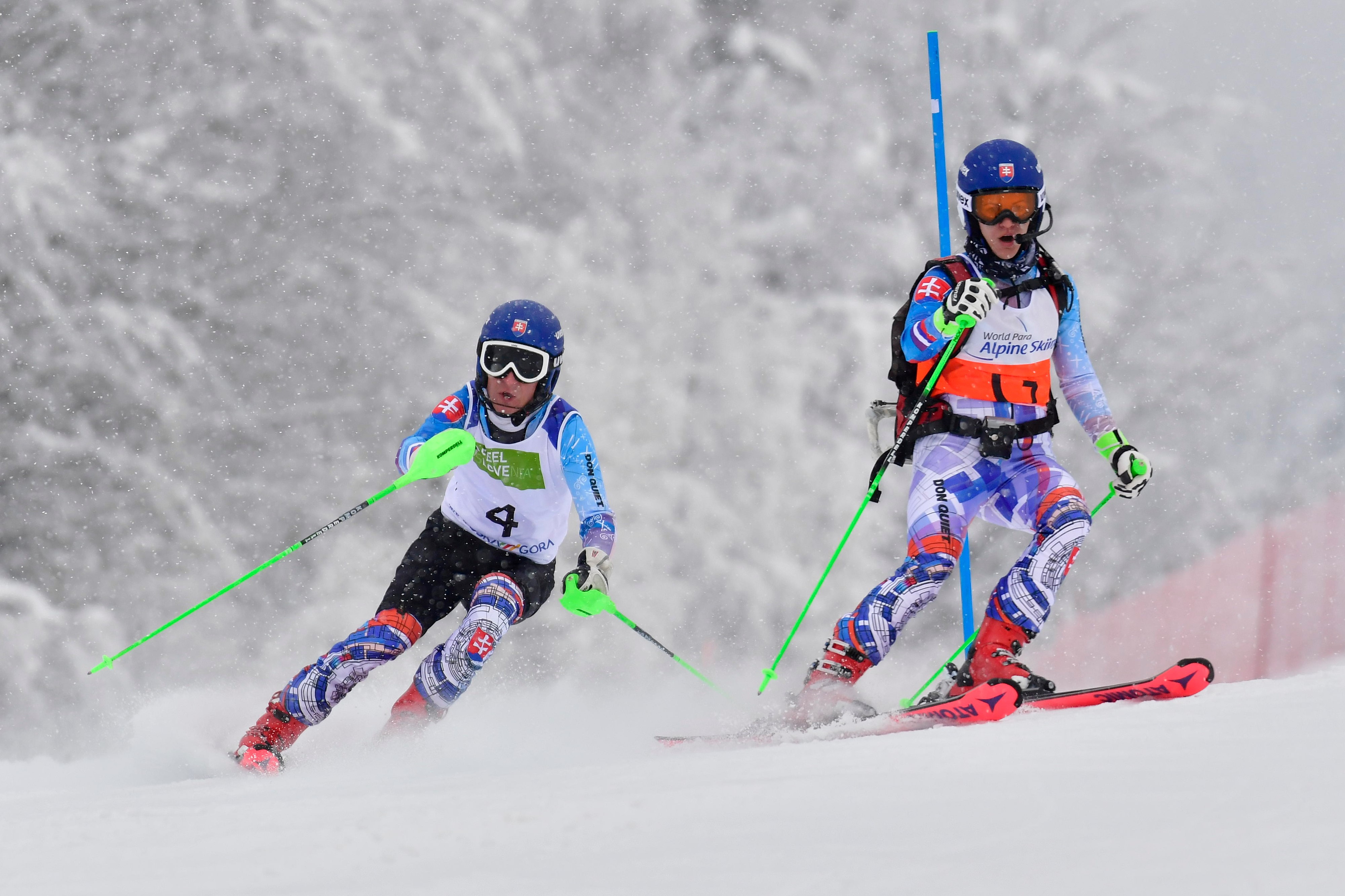 Zatovicova finds new life as a racer guiding blind skier Kubacka