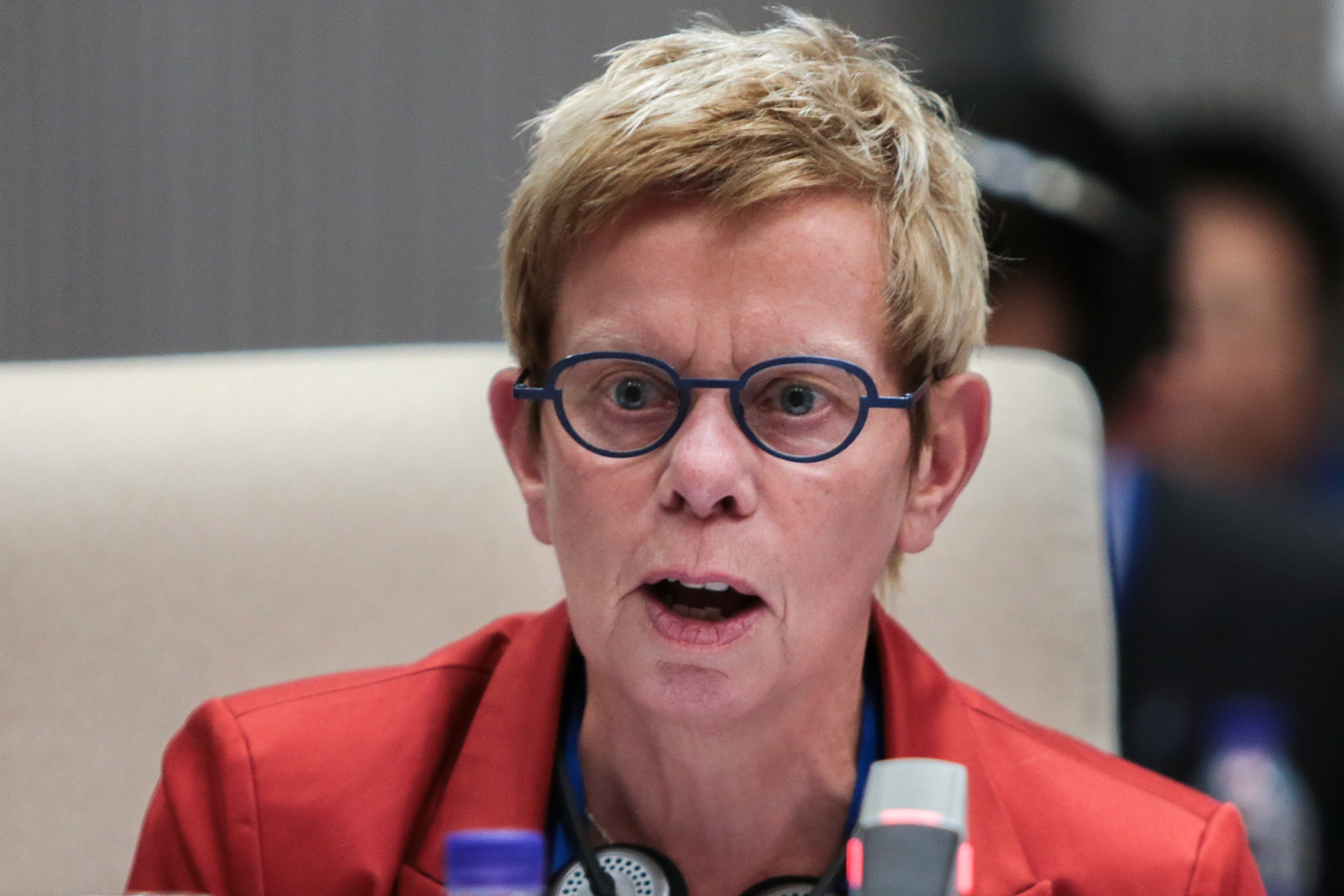 Rita Van Driel participates in UN Human Rights Council session