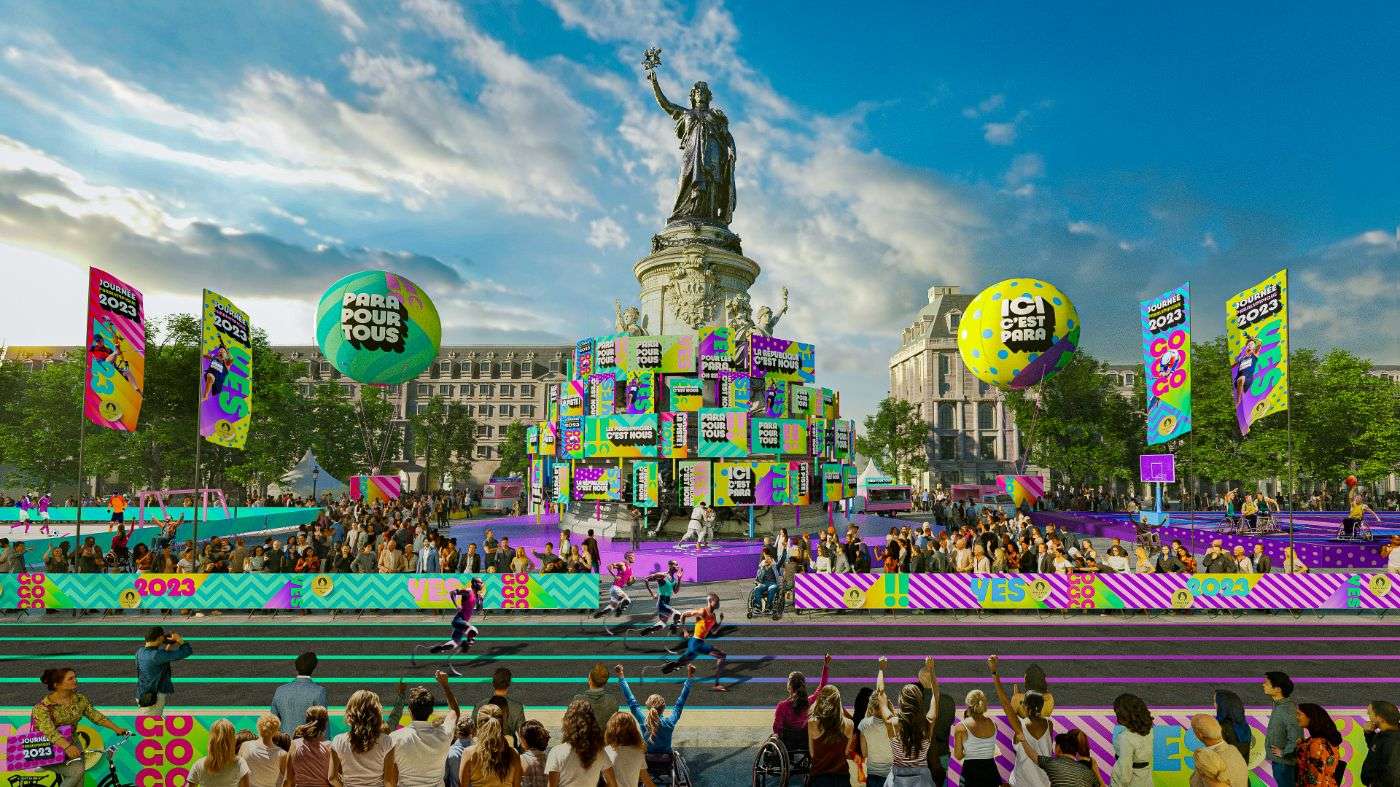 Paralympic Day: Paris' Place de la République awaits thousands of fans ...