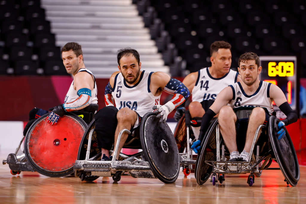 Chuck Aoki is aiming for wheelchair rugby gold at Paris 2024 Paralympics