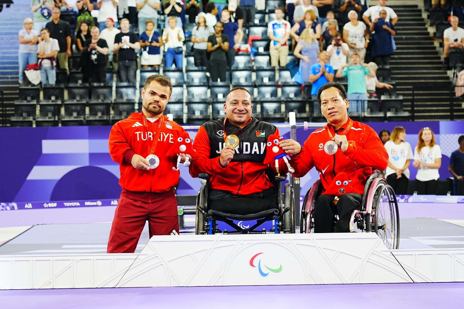 Qarada wins second successive Paralympic gold