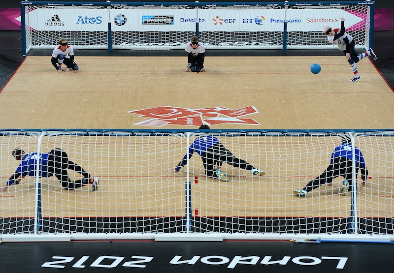 China women's team going for gold on goalball finals day