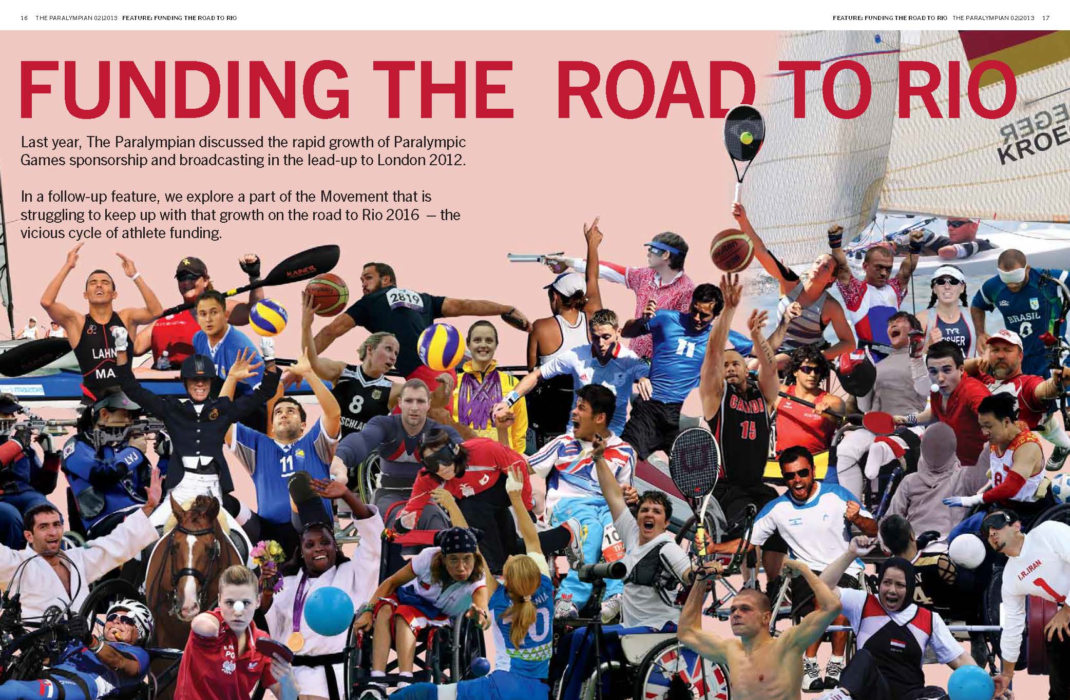 Download your copy of new Paralympian magazine