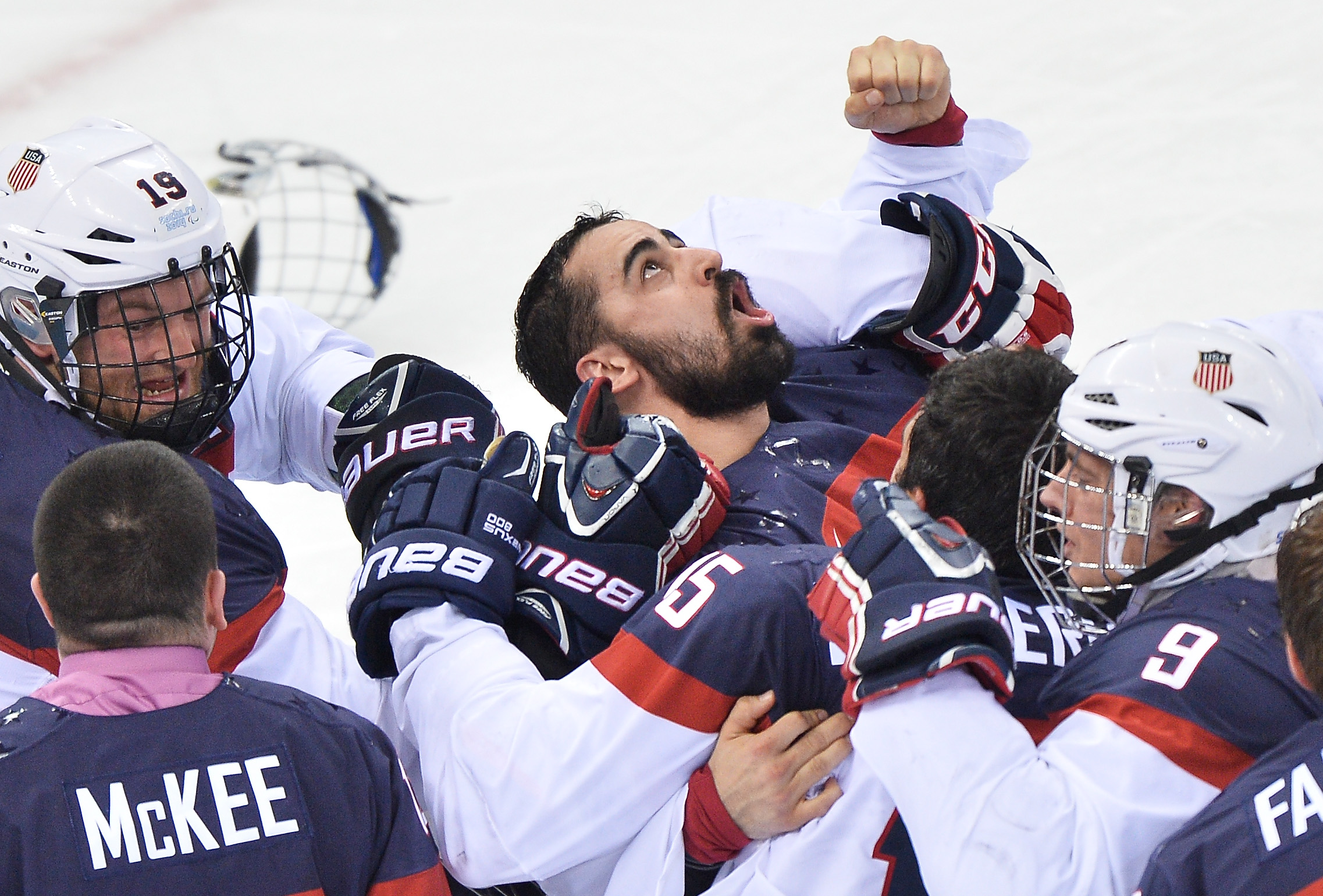 Josh Sweeney leads USA to second straight sledge hockey gold