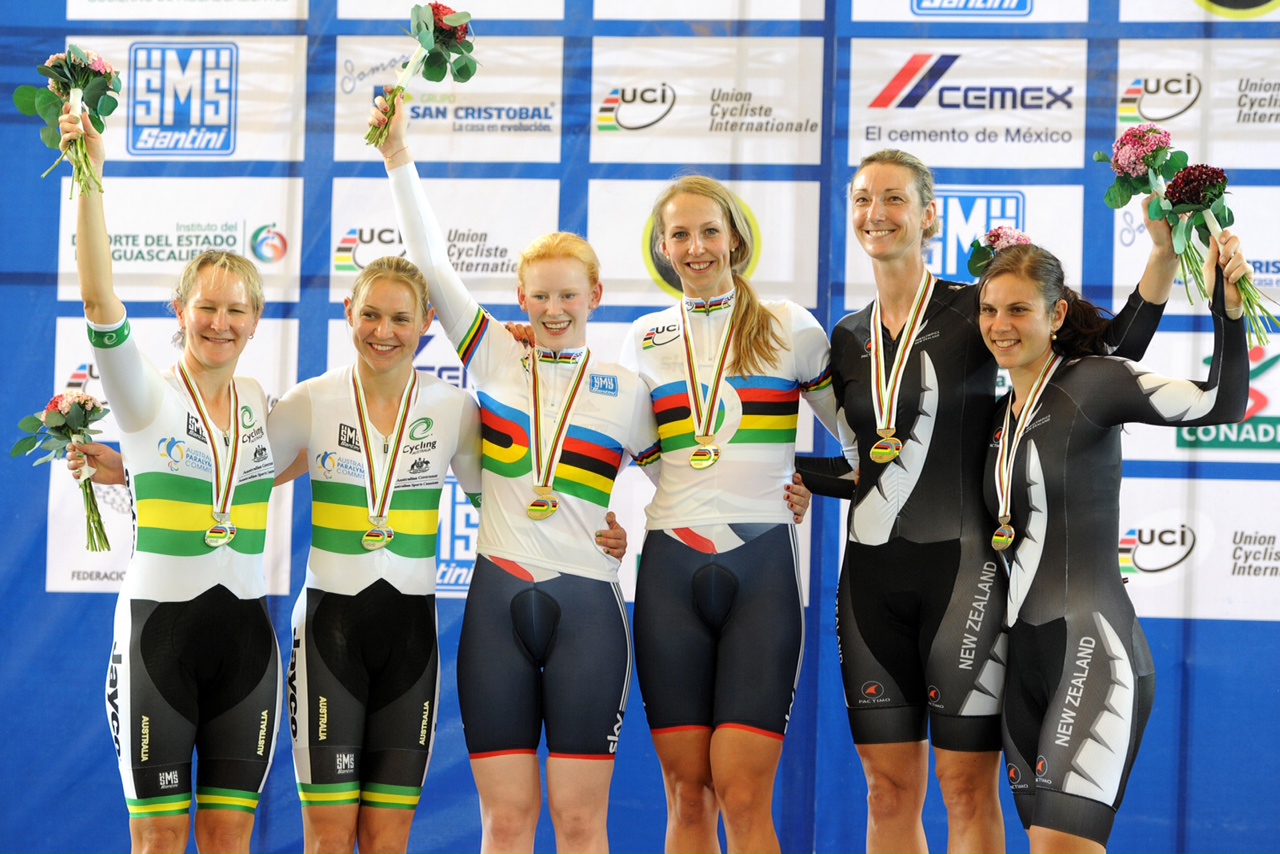 British cyclists win two world titles in Mexico