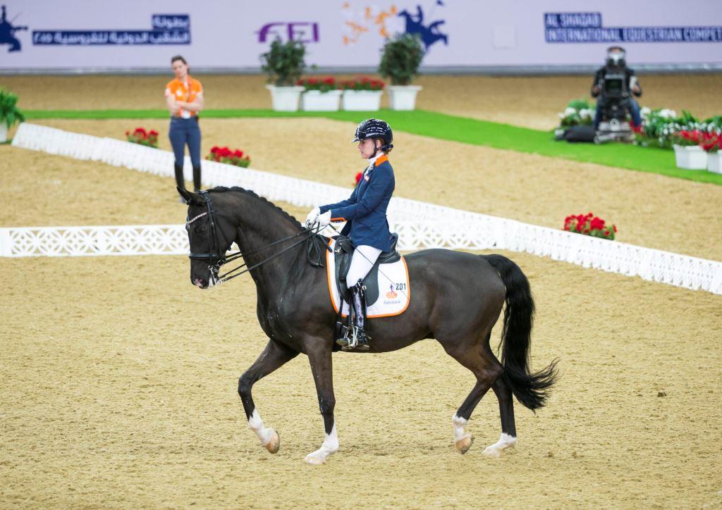 Get to know Dutch rider Rixt Van Der Horst