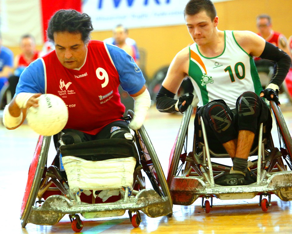 France pulls away for wheelchair rugby European Division B championship