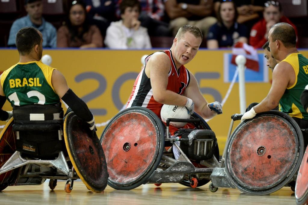 Top wheelchair rugby teams take on Canada Cup