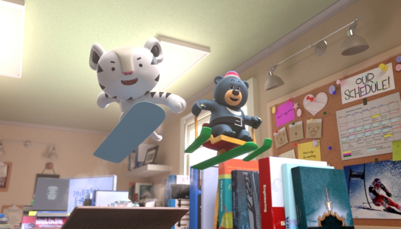 PyeongChang 2018 releases mascots animation video