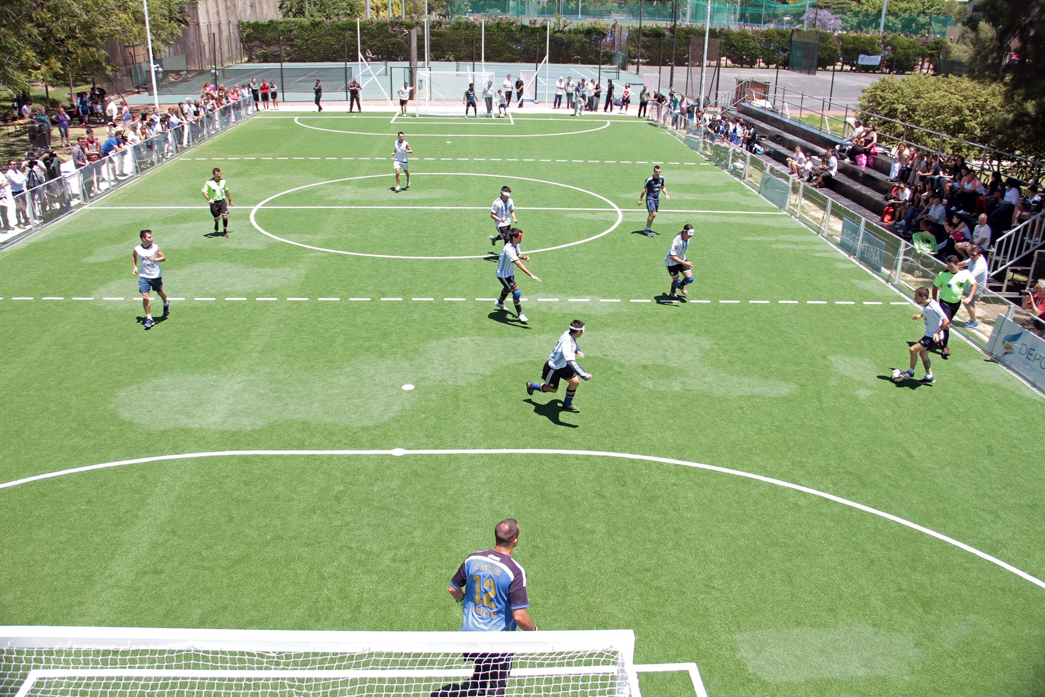 Blind football field inaugurated in Argentina