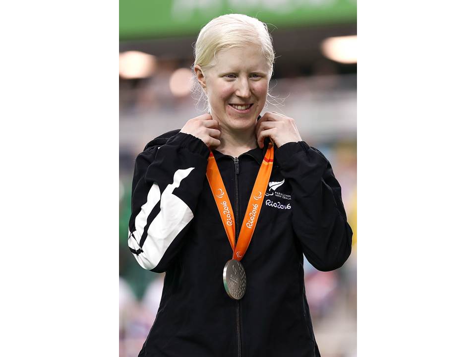 Paralympian Emma Foy takes time out