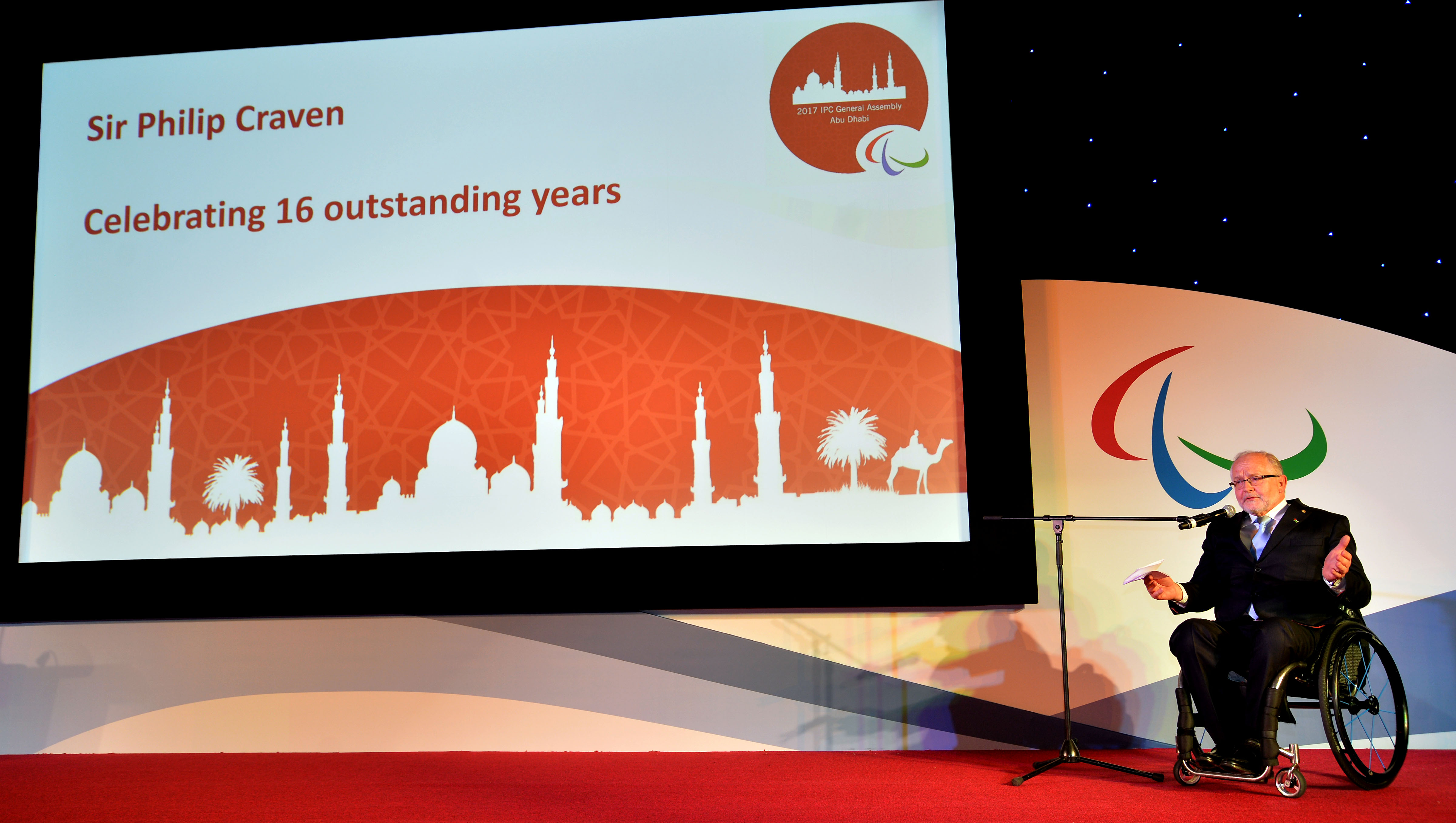 Sir Philip Craven leaves the IPC in outstanding shape