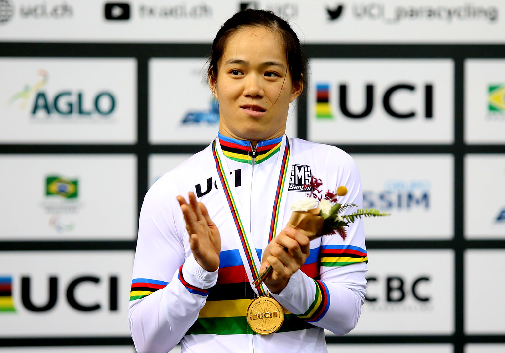Jieli Li breaks own world record at Para Cycling Track Worlds