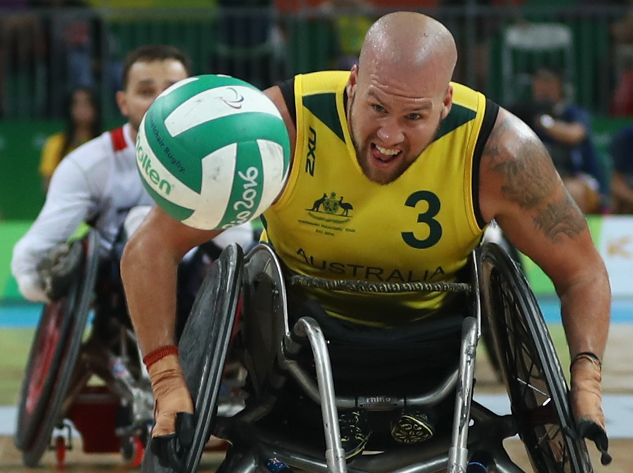 Aussie Ryley Batt's love at first sight with wheelchair rugby