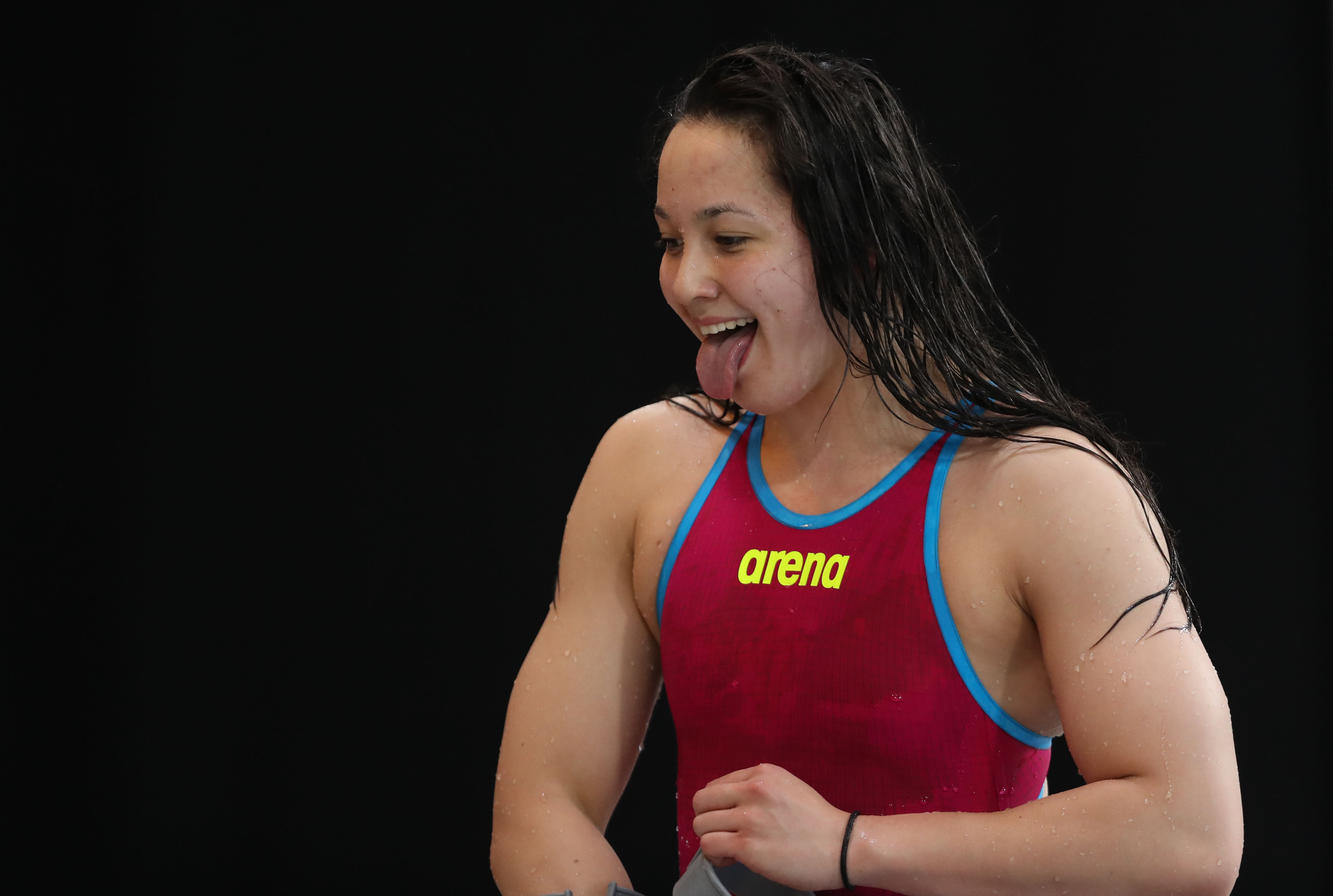 Alice Tai celebrates on final day in Lignano