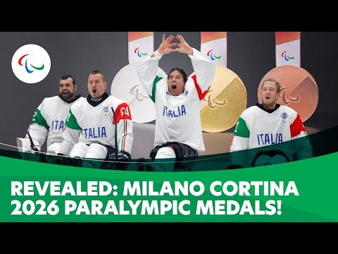 Milano Cortina 2026: First look at the Paralympic medals! 🏅