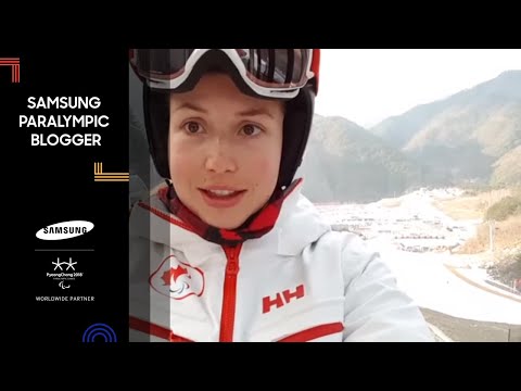Erin Latimer |Jeongseon Alpine Centre | Samsung Paralympic Blogger ...