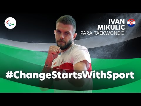 Croatia's Ivan Mikulic's Para taekwondo journey