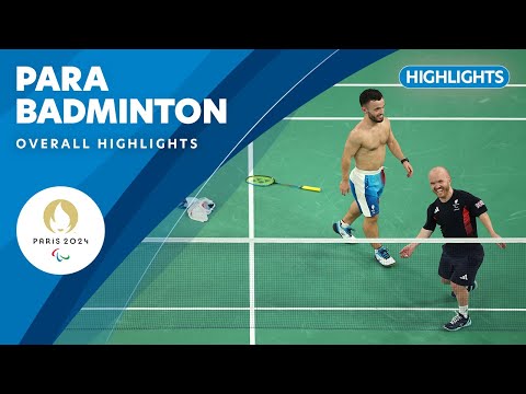 Para badminton highlights