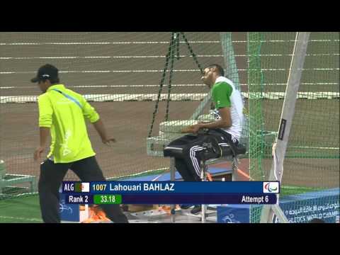 Men's club throw F32 | final | 2015 IPC Athletics World Championships Doha